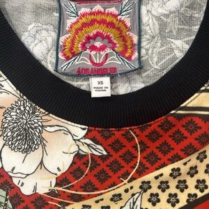 Johnny Was | Tops | Johnny Was Red Floral Top | Poshmark